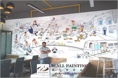 Wall Painting Mumbai | Graffiti Wall Mural Artist | Play School Wall ...