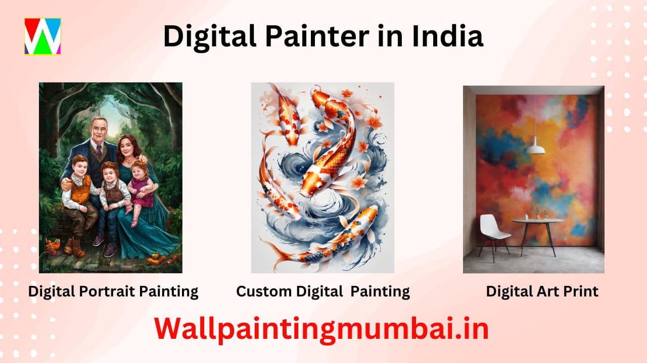 Discover the World of Digital Painting with Wall Painting Mumbai - Wall ...